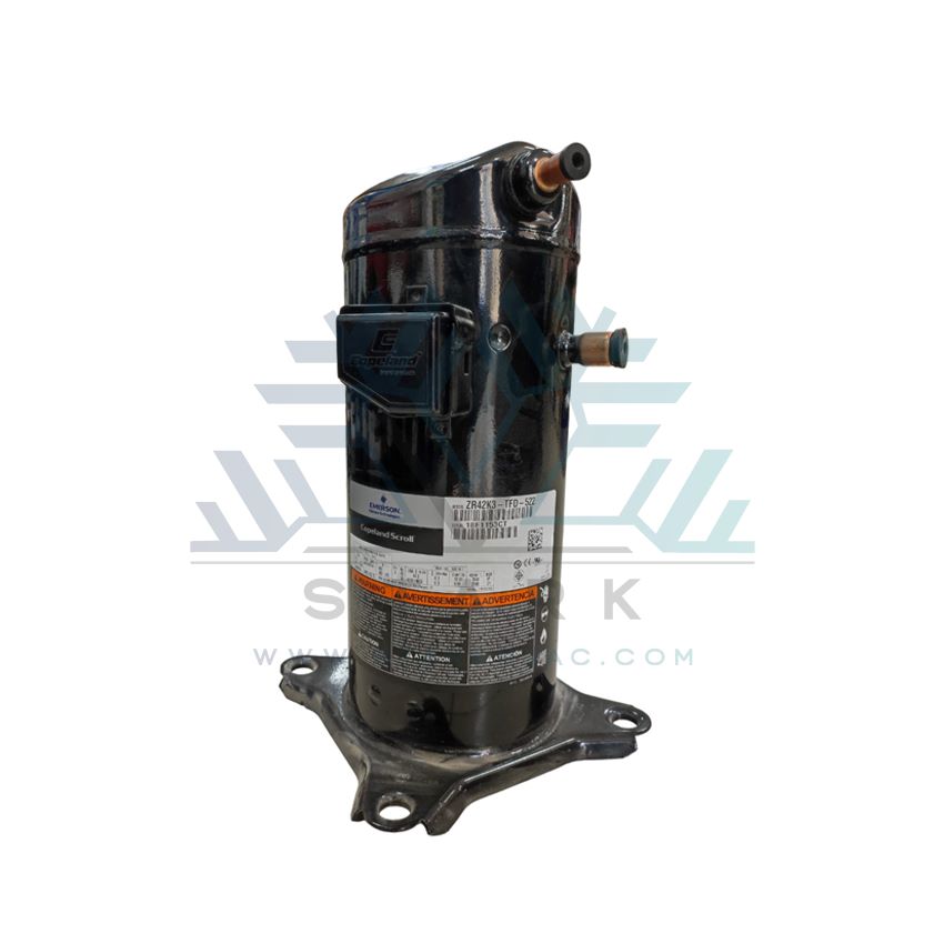 ZR42K3-TFD-522-T COPELAND COMPRESSOR 380-420V/460V 3PH ZR42 – HVAC and ...